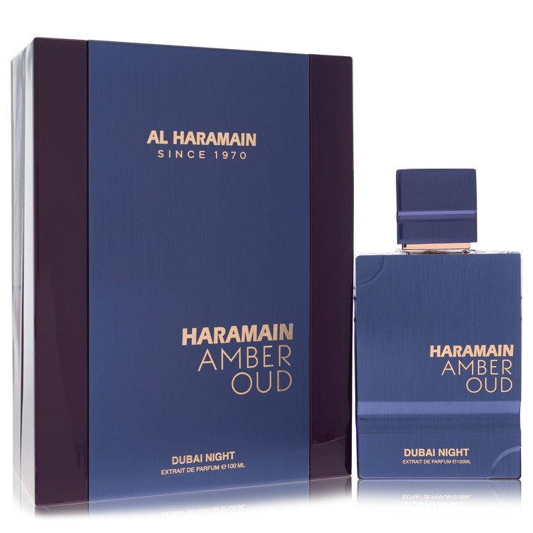 Amber Oud - Dubai Night by Al Haramain for Unisex - 3.33 oz Extrait De Parfum Spray