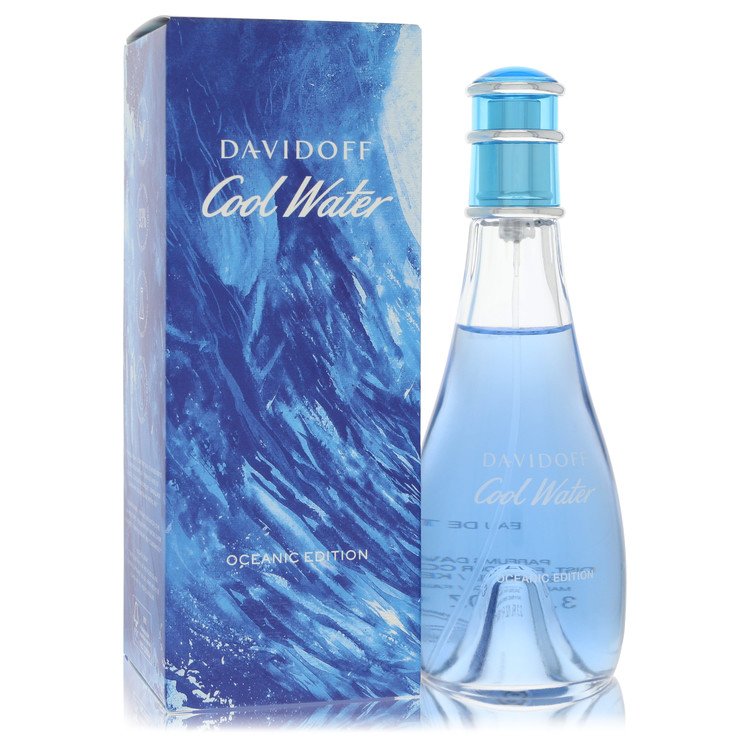 Cool Water Oceanic Edition by Davidoff for Women - 3.3 oz EDC Spray