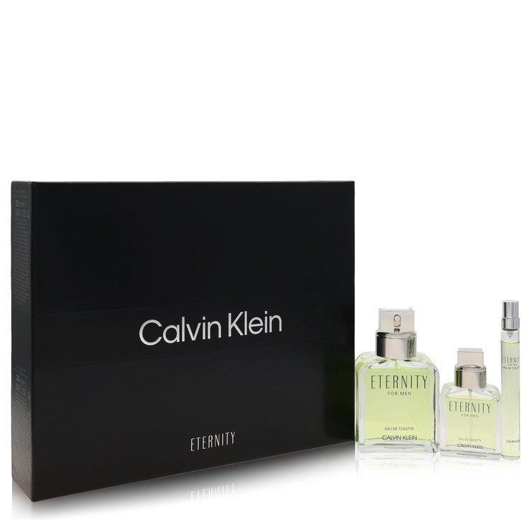 Click here for Eternity for Men  Gift Set (3.3 oz EDT Spray + 1 o... prices