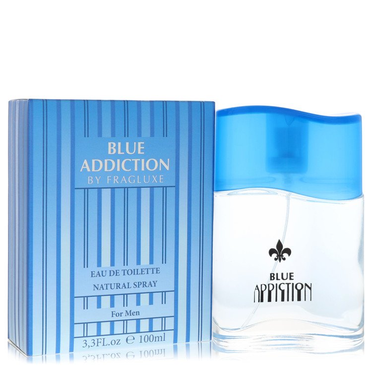 Click here for Fragluxe Blue Addiction Cologne by Fragluxe 3.3 oz... prices