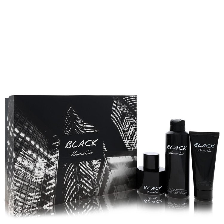 Click here for Kenneth Cole Black for Men  Gift Set (3.4 oz EDT S... prices