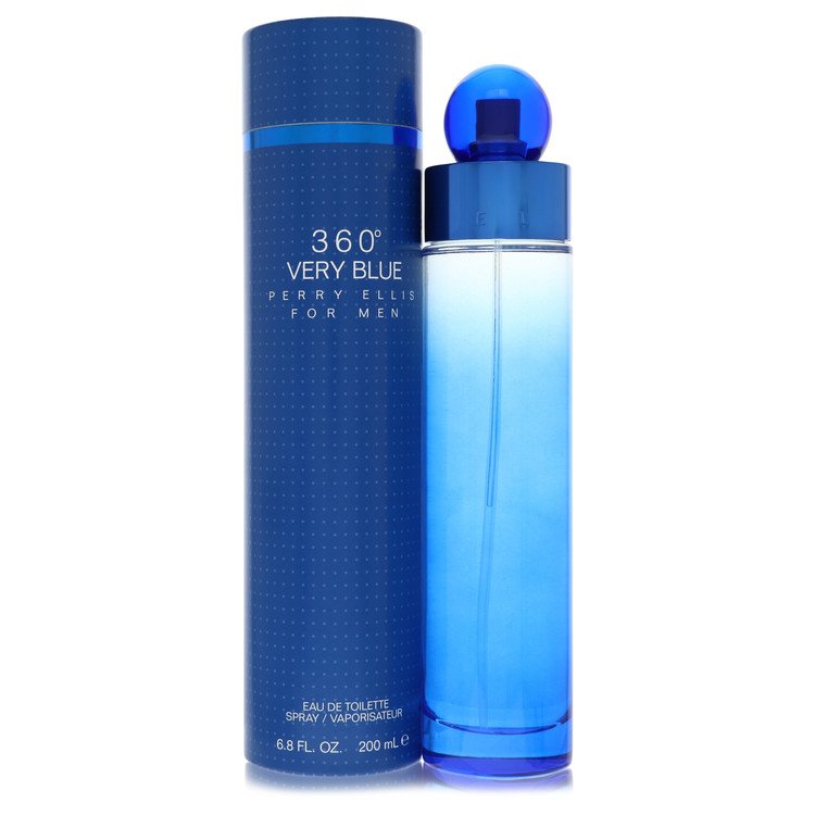 360 Very Blue by Perry Ellis for Men - 6.8 oz EDT Spray