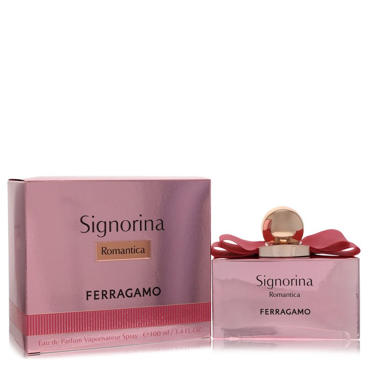 Click here for Ferragamo Signorina Romantica Eau de Parfum 3.4 oz... prices