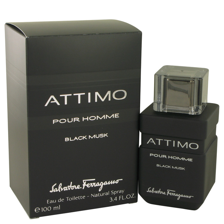 Attimo Black Musk Cologne for Men by Salvatore Ferragamo | FragranceX.com