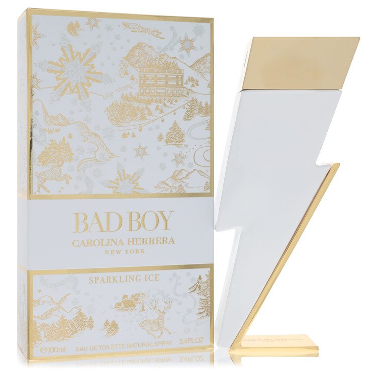 Carolina Herrera Bad Boy Sparkling Ice Cologne - FragranceX