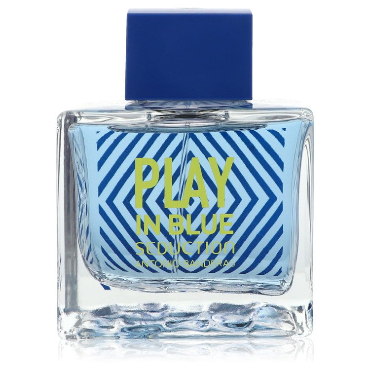 Play In Blue Seduction Cologne for Men by Antonio Banderas | FragranceX.com