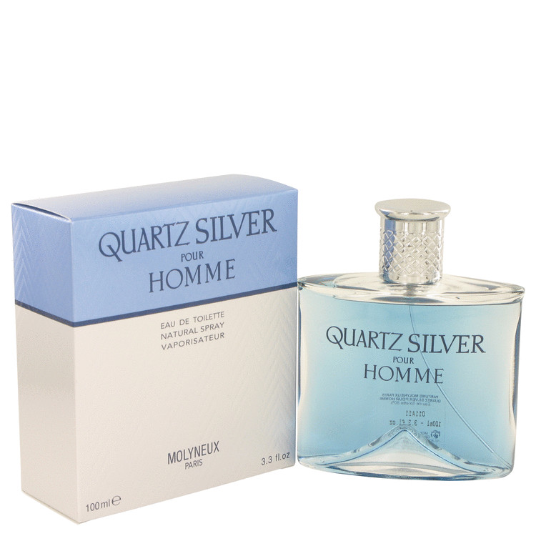 Quartz Silver Cologne for Men by Molyneux | FragranceX.com