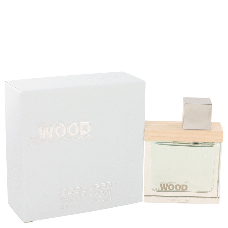 She Wood Crystal Creek Wood Perfume for Women by Dsquared2 | FragranceX.com