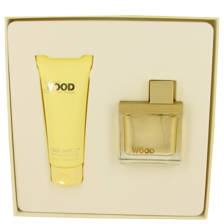 She Wood Golden Light Wood Perfume for Women by Dsquared2 | FragranceX.com